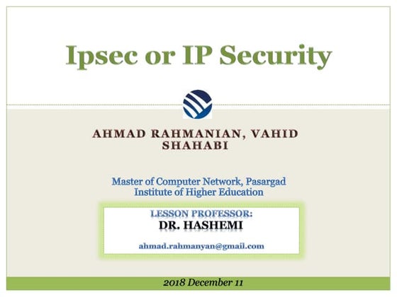 IPSec VPN Tutorial Part1 | PDF
