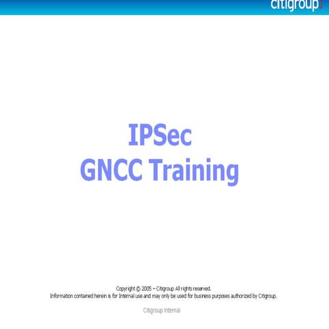 Ip sec training | PPT