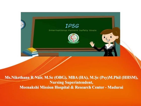 Introduction To The Visual Infusion Phlebitis Vip Score Ppt