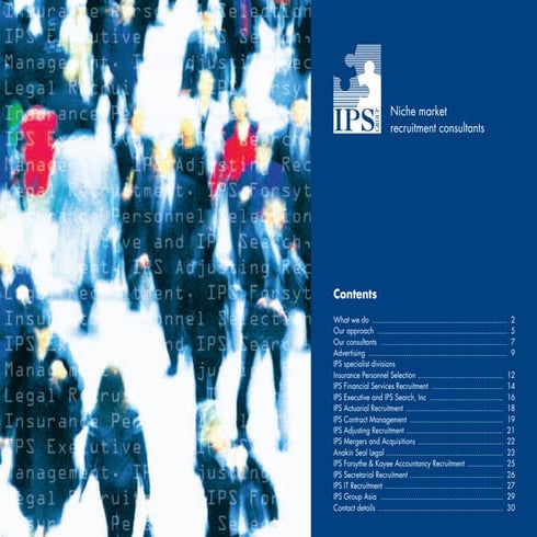 IPS Group Company Brochure | PPT