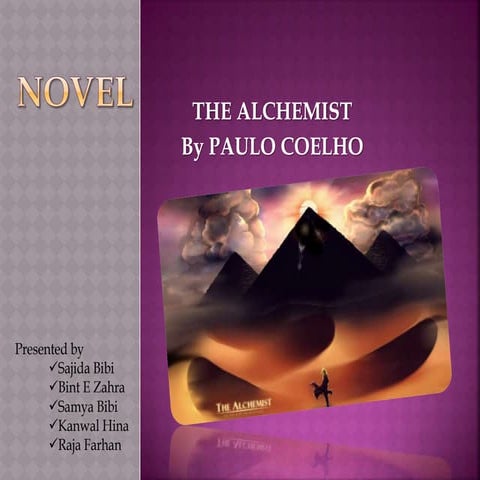 The Alchemist | Course: Interpersonal skills | BBA 3rd semester | PPT