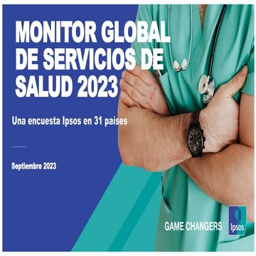 Estudio “Monitor Global de Salud” de consultora Ipsos | PDF | South ...