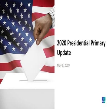 2020 Presidential Primary Update | PDF