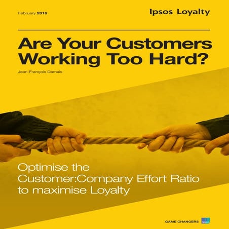 Are your customers working too hard? | PDF