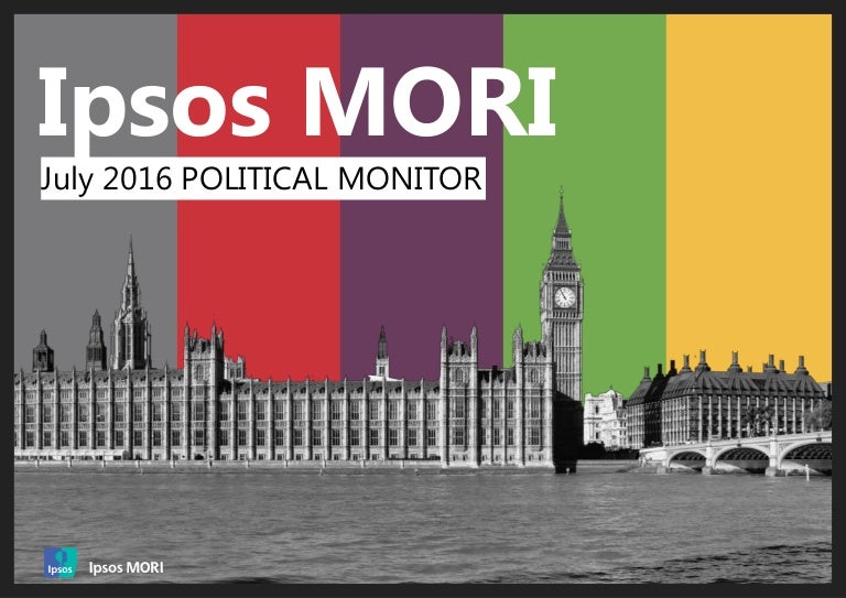 Ipsos MORI Political Monitor July 2016