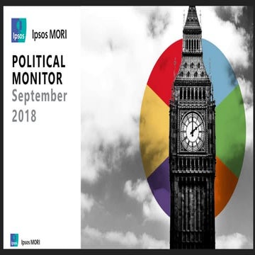 Ipsos MORI September 2018 Political Monitor | PPTX | Elections | Politics