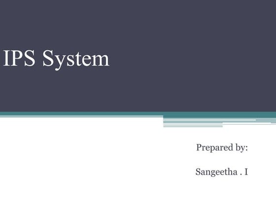 indoor-positioning-system | PPT