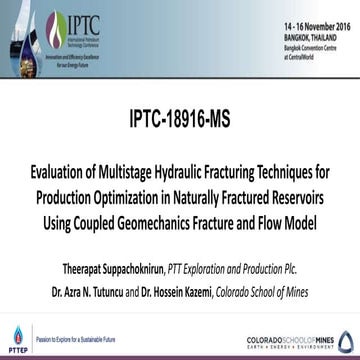 IPTC 18916 presentation slides (technical session 11) | PPTX