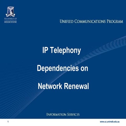 Iptel Network Dependencies | PPT
