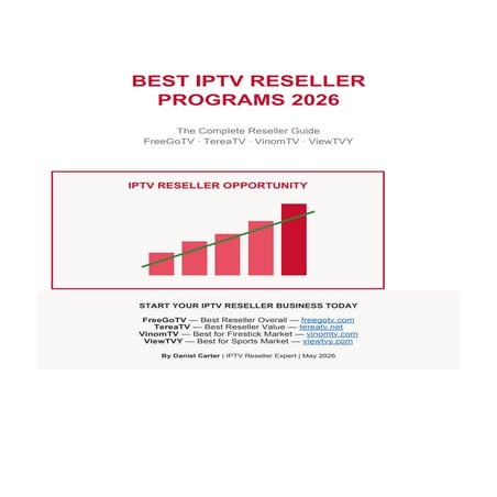 Start Your IPTV Business in 2026 – Become Reseller | PDF