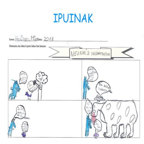 Ipuinak 3.maila A | PPT