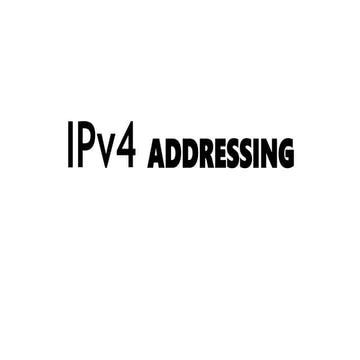 IPv4-ADDRESSING.pptx