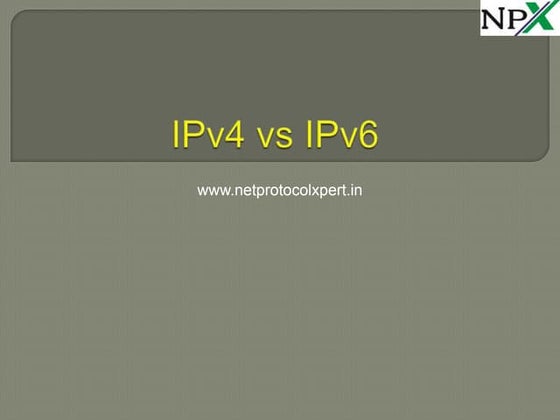 Introduction to IPV6 | PPT