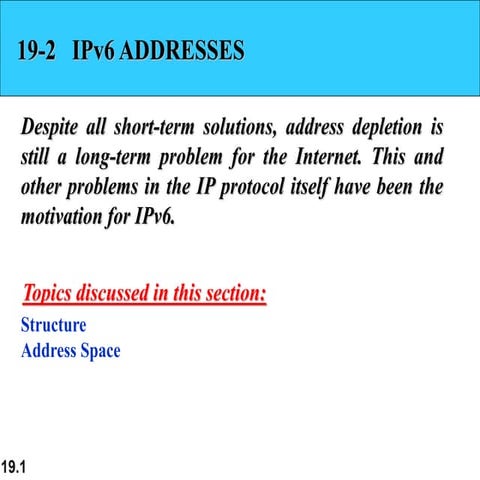 IPv6_Addressing in computer networks | PPT