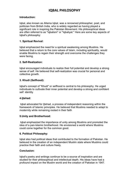 Allama Iqbal ideology AND HIS LIFE AND MAJOR WORKS.pptx