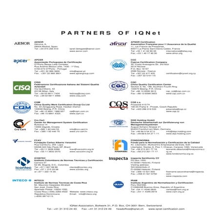 Iq net partner_list | PDF