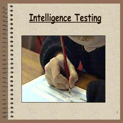 Chapter 1 history of testing | PPTX
