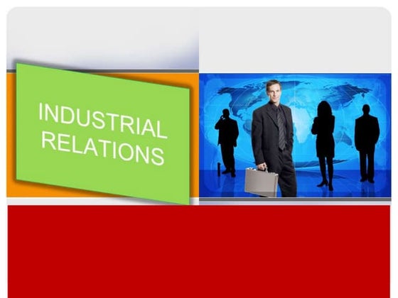 Industrial relations | PPT