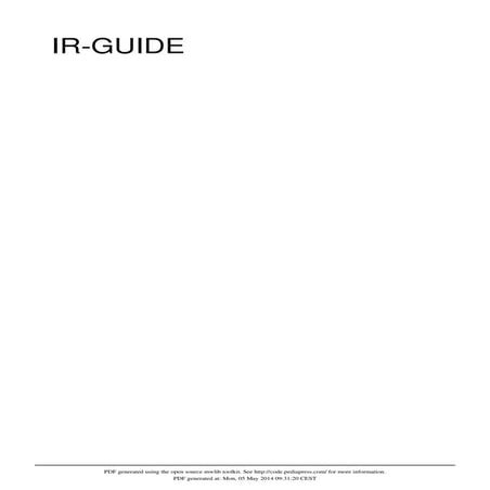 IR-GUIDE | PDF