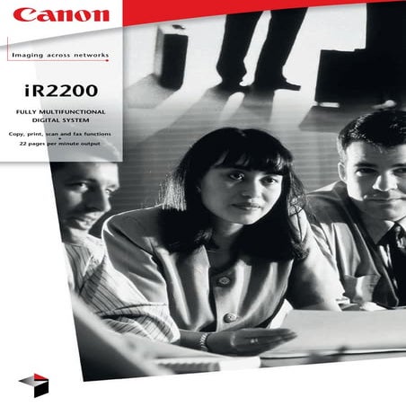 CANON I R2200 | PDF