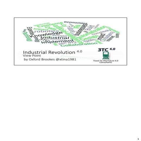 Fourth Industrial Revolution | PPSX