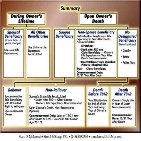IRA Beneficiary Chart | PPTX