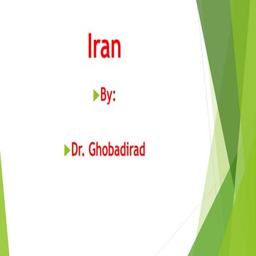 Iran. dr.ghobadi | PPTX