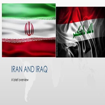 Iran and Iraq conflict (For Younger Grades).pptx