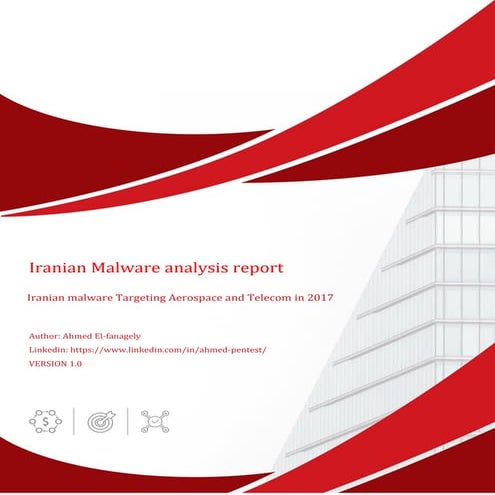 Iranian Non-malware Fileless Attacks targeting aerospace and telecom | PDF