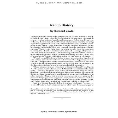 Iran in history | PDF