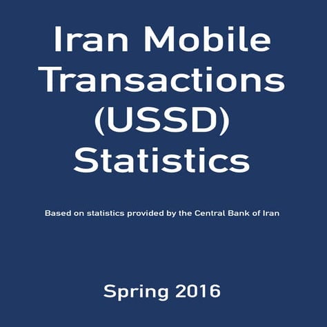 Iran Mobile Transactions (USSD) Statistics | PDF