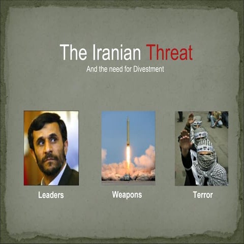 Iran Presentation | PPT