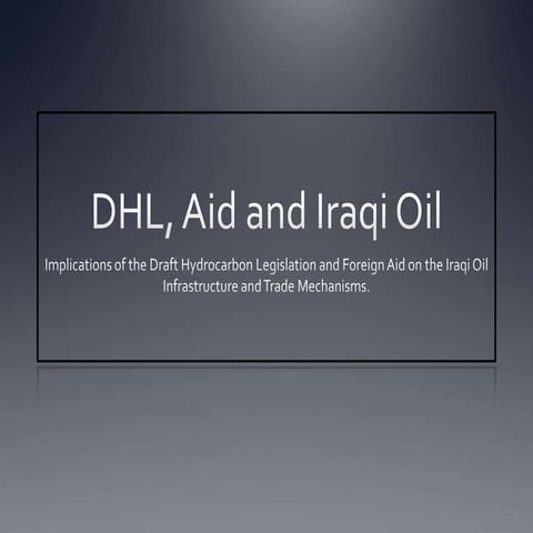 Iraq Oil | PPTX