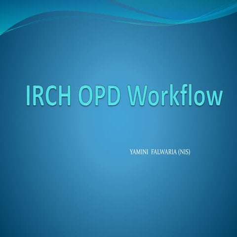 Irch opd | PPTX