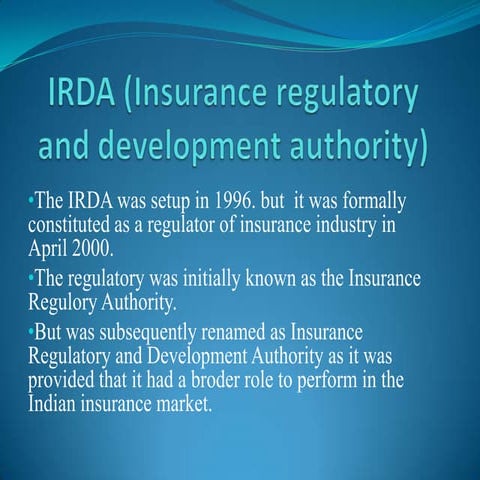 Irda | PPTX