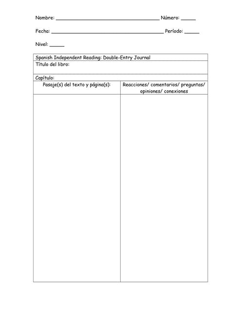 Double Entry Journal Template double-entry-journal-template