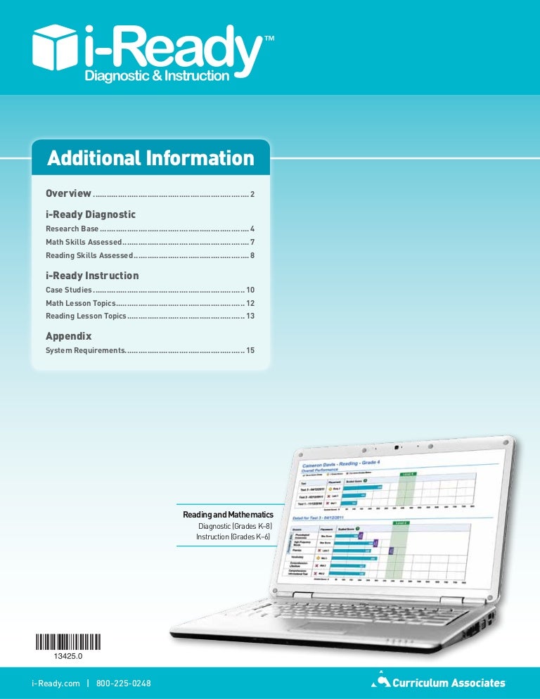 IReady Additional Information iready-additional-information