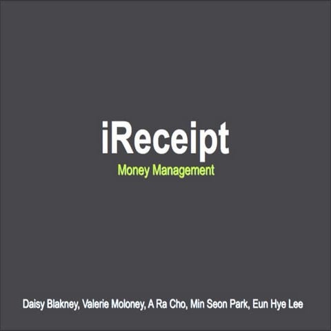 iReceipt | PPT