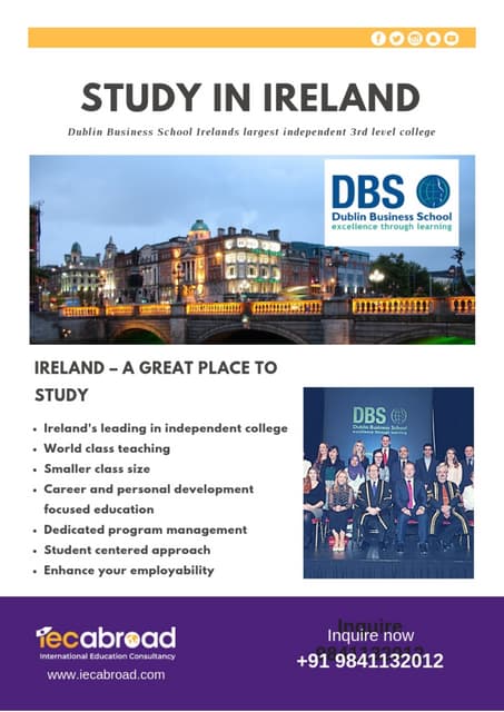 Want to study in Ireland? | PDF