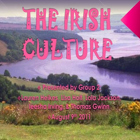 Ireland Culture Communication Presentation! | PPTX
