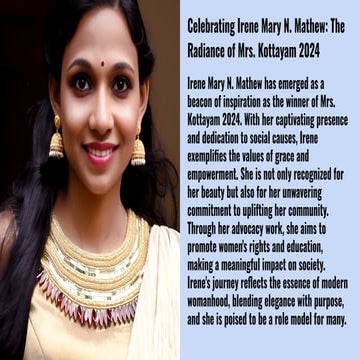 Mrs-Kottayam-2024-Winner-Irene-Mary-N-Mathew-G1 | PDF