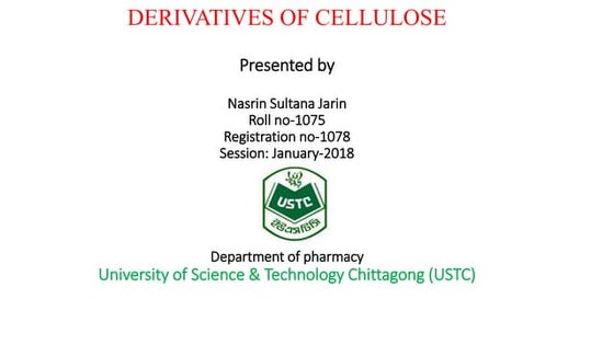 Cellulose | PPT