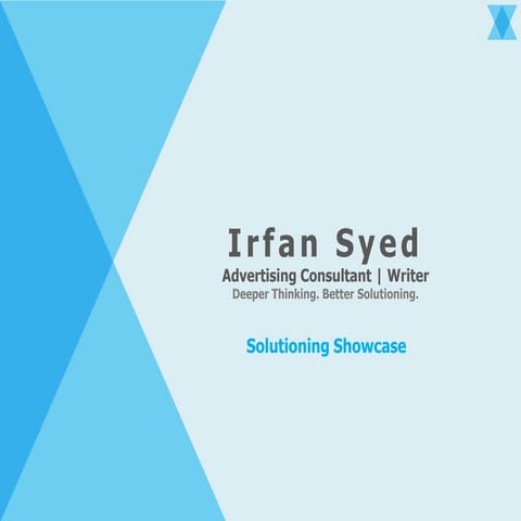 Solutioning Showcase | PPT