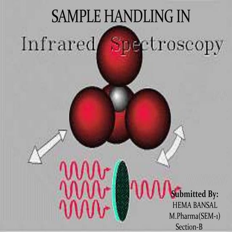 Sampling Techniques in IR Spectroscopy | PPTX