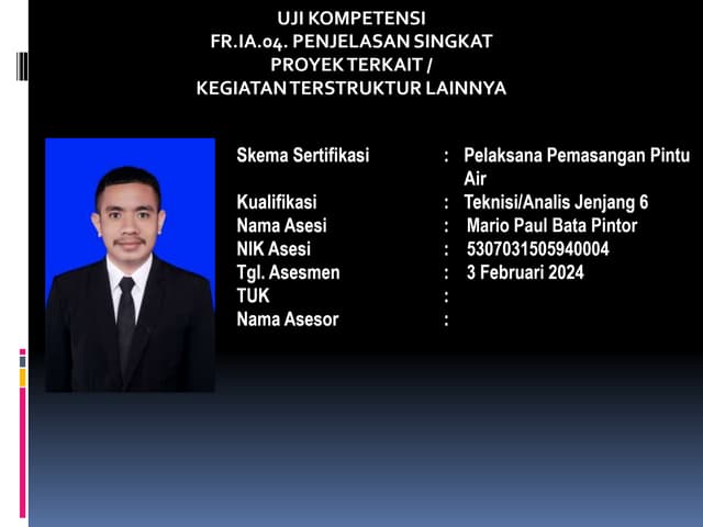 Ahli Muda Bidang Keahlian Teknik Sumber Daya Air.pptx