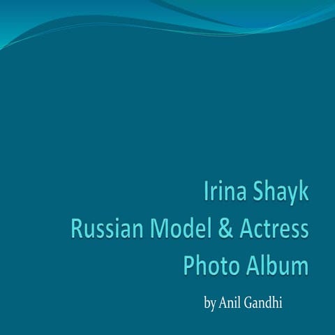 Irina shayk | PPT