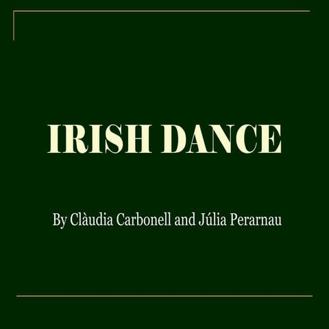 Irish dance | PPT