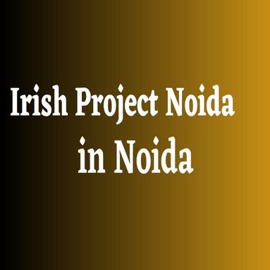 Irish Project Noida.pdf