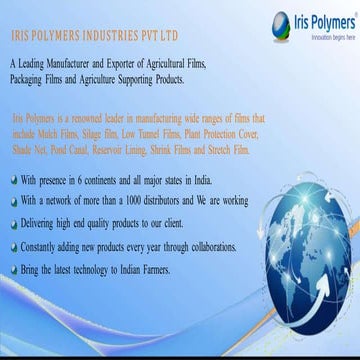 Iris Polymers Product | PPTX
