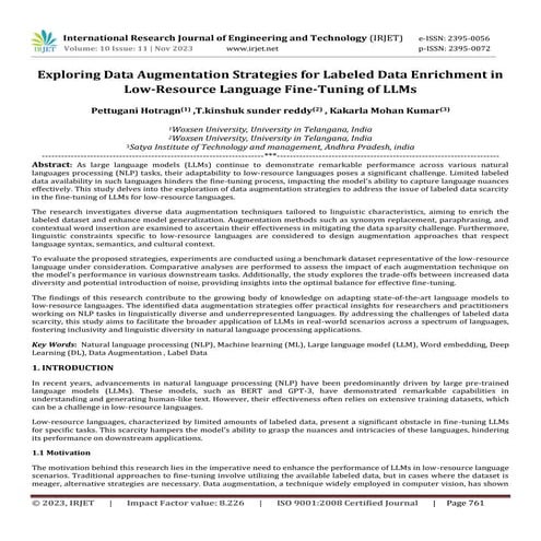 Exploring Data Augmentation Strategies For Labeled Data Enrichment In